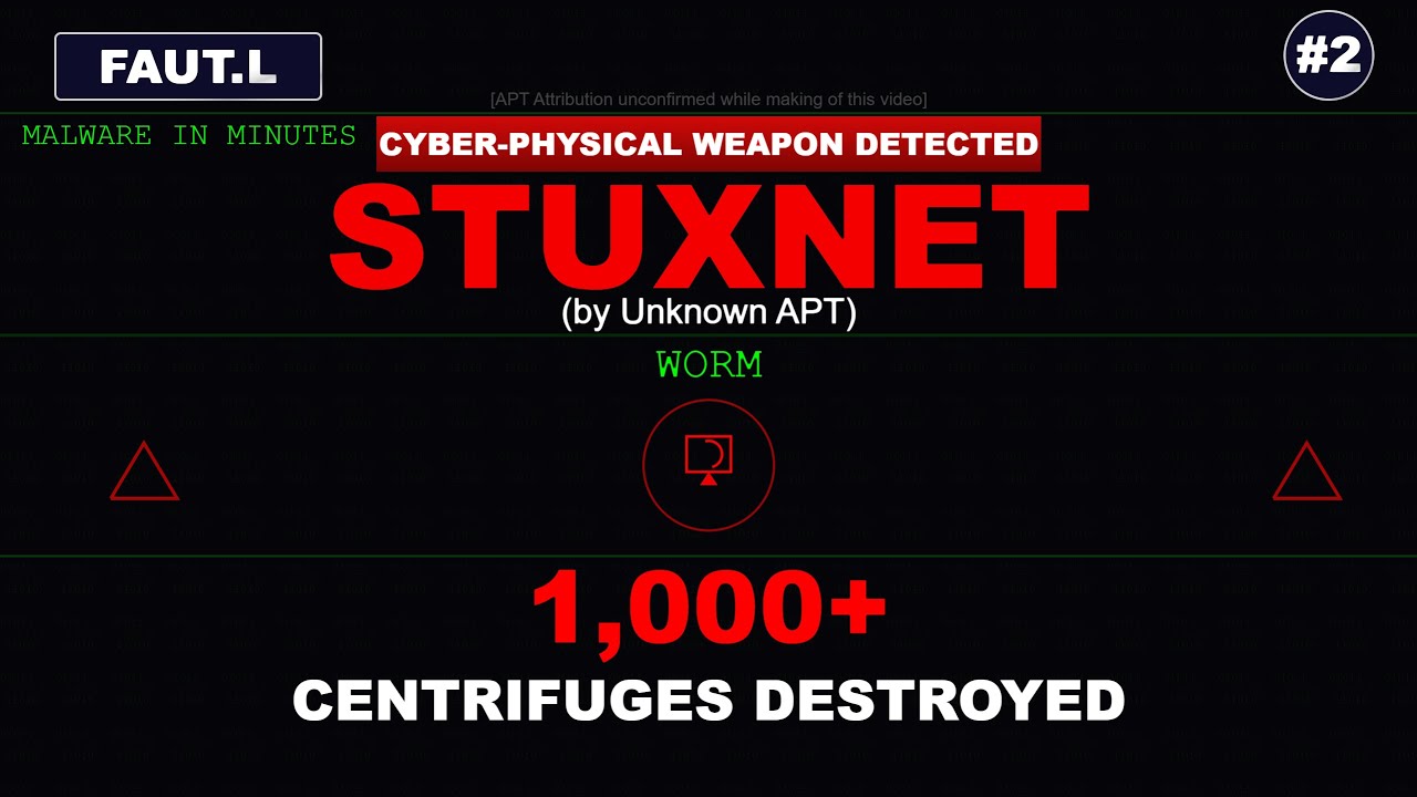 The First Digital Weapon: Stuxnet Analysis | FAUT.L: Malware in Minutes ...