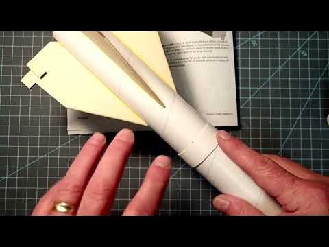 Rocketarium “VK-7 (Viking)” model rocket assembly (part 2 of 2) - YouTube
