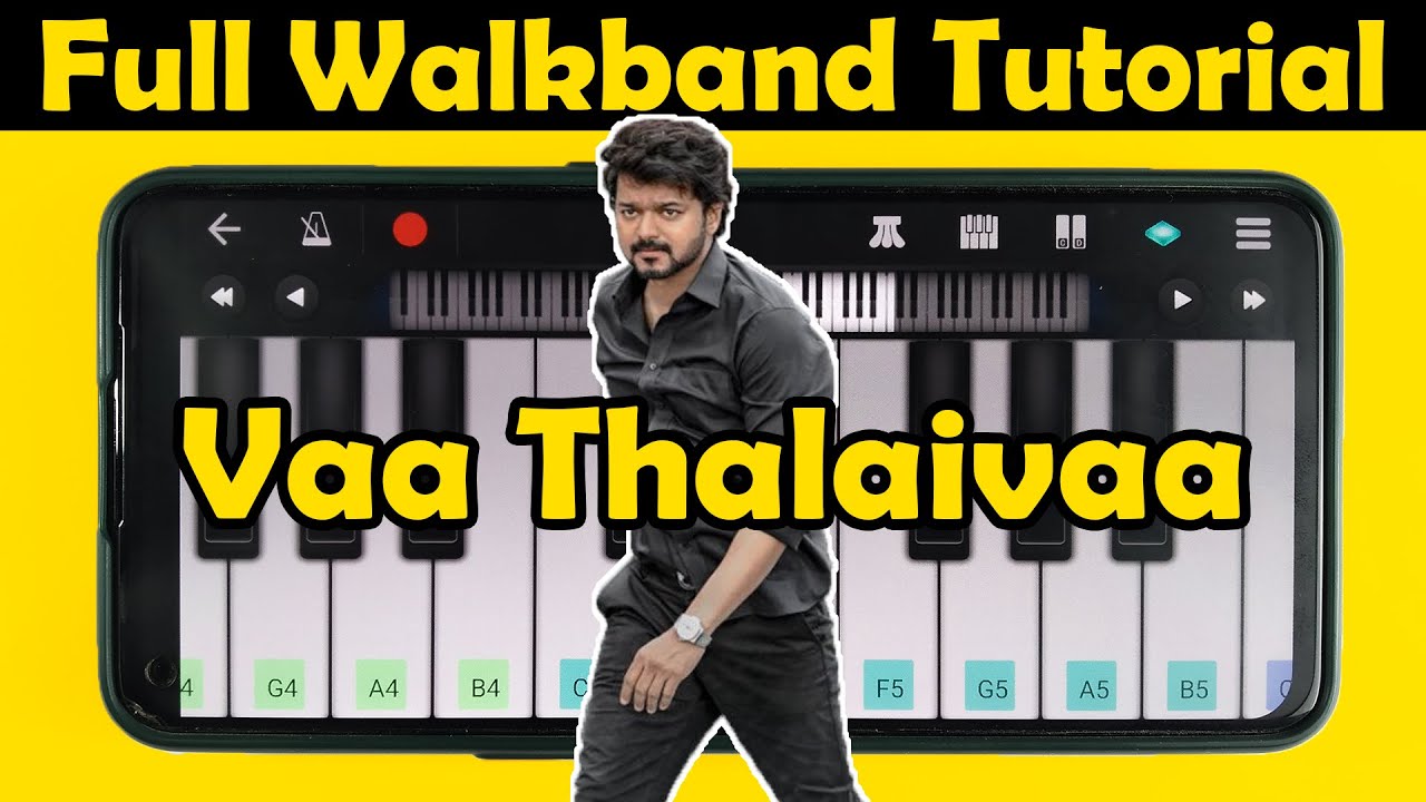Full Walkband Tutorial - Vaa Thalaivaa Song || Walkband Cover || Ayan ...
