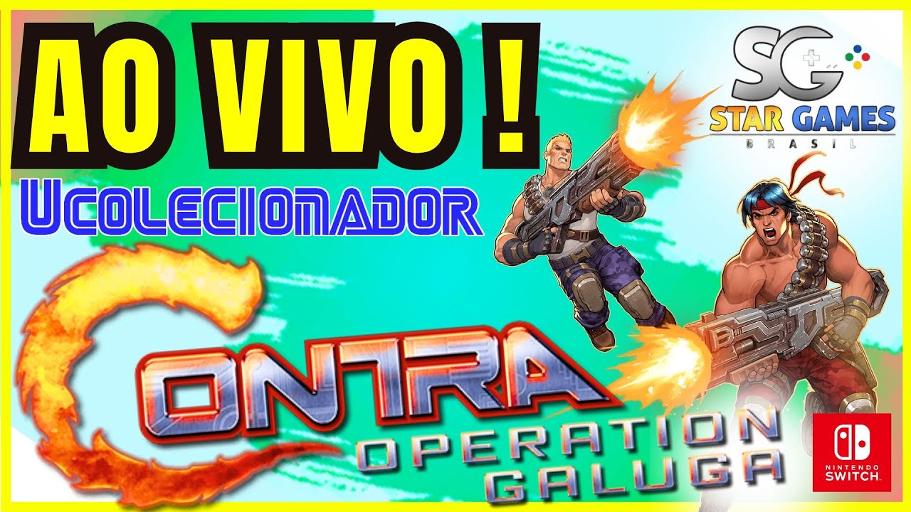 AO VIVO NOVO JOGO do CONTRA ! ( STAR GAMES BRASIL ) - YouTube