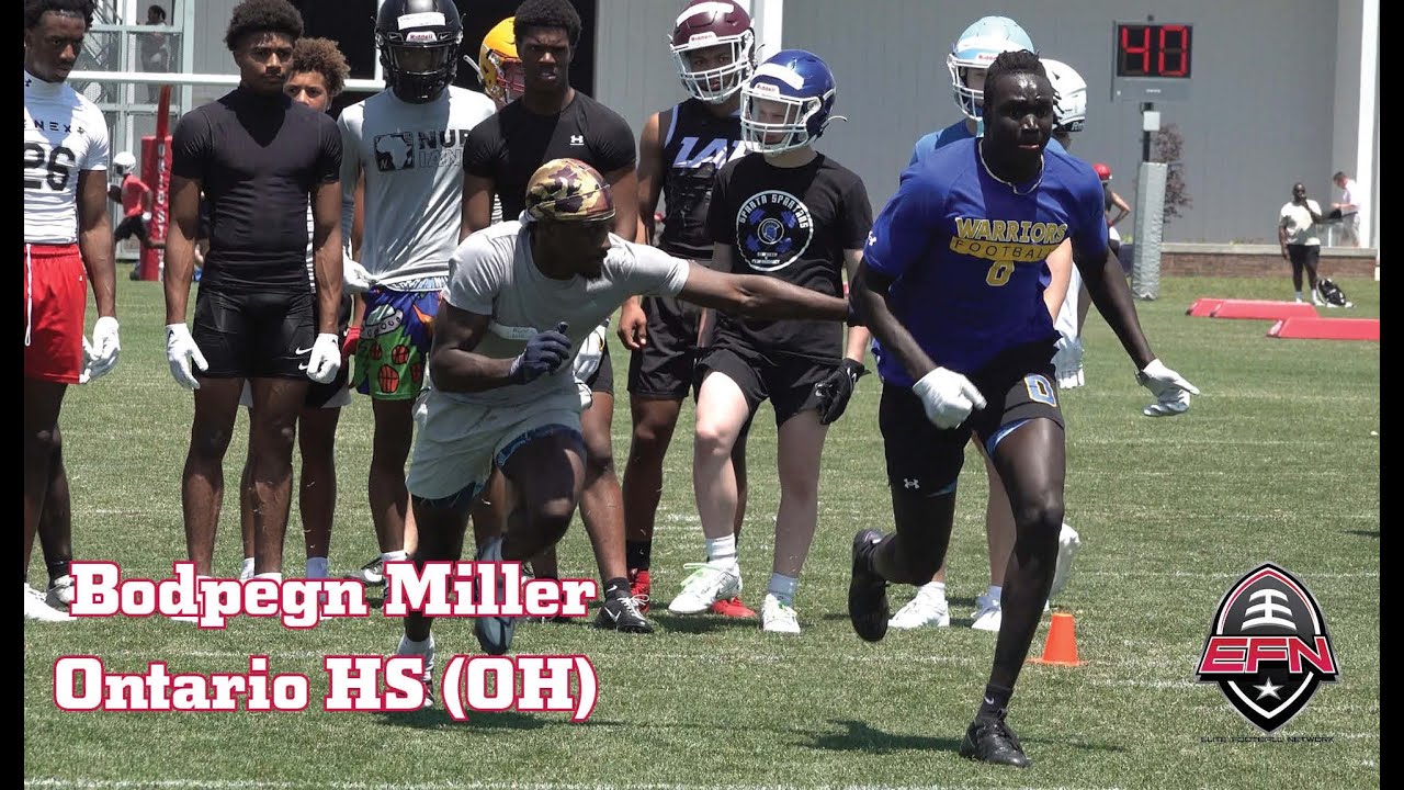 Bodpegn Miller commits to Ohio State. OSU 2024 Football Camp Highlights ...
