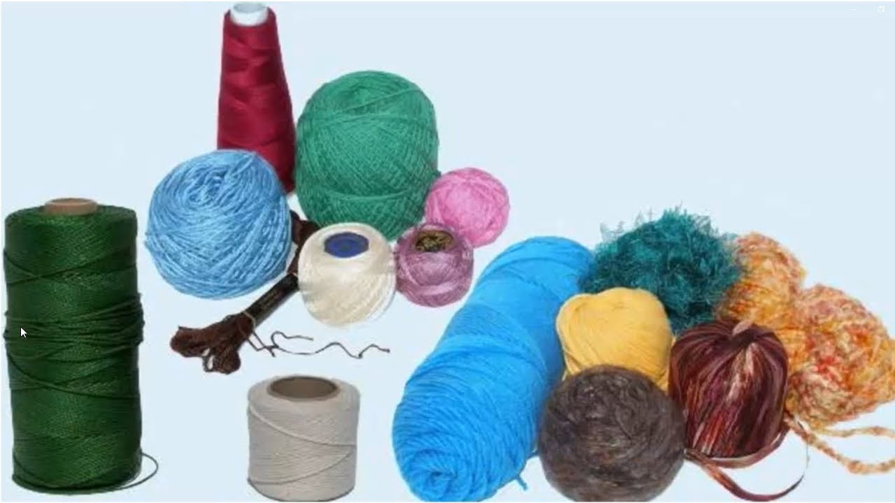 Netting Equipment: Cord, String, Thread, and Yarn - YouTube