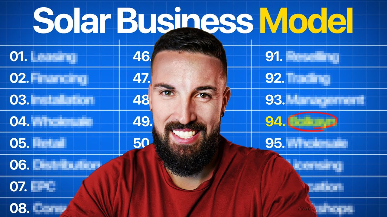 The #1 Solar Business Model for 2025 (Explained) - YouTube