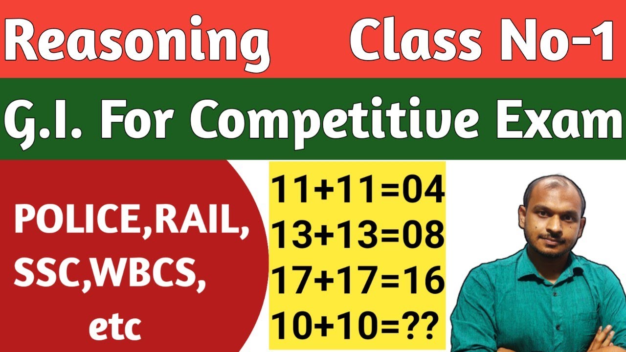 Reasoning for Competitive Exam,gi//@UNIQUELEARNINGLAB - YouTube