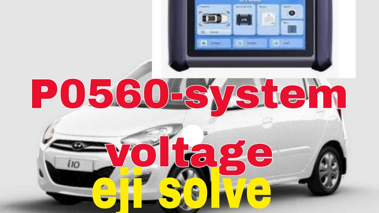Hyundai i10 starting problem P0560 system voltage - YouTube