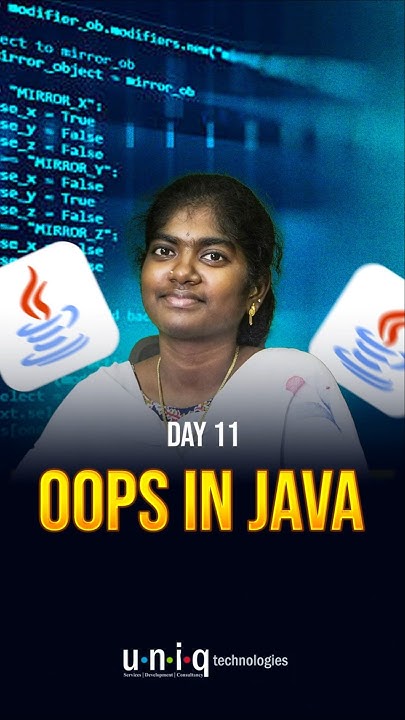 What is oops in Java ? | #shorts - YouTube