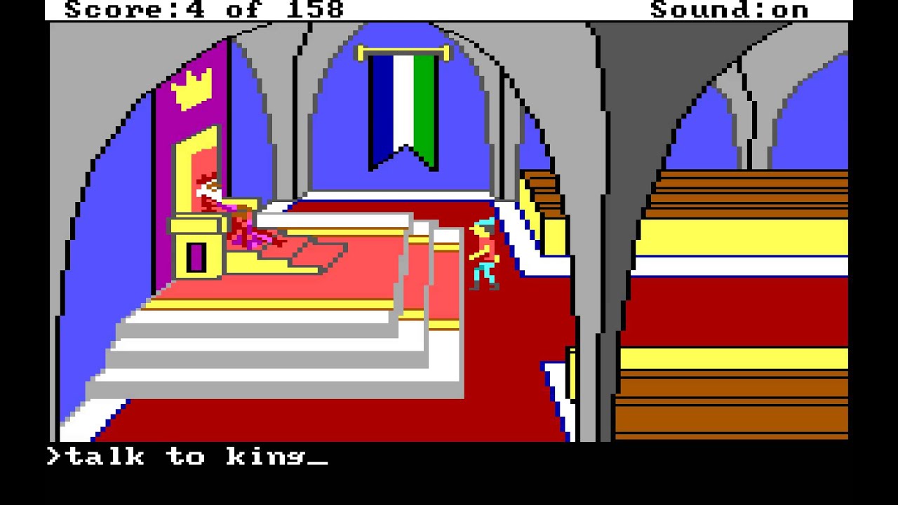 DOS Game: King's Quest - YouTube