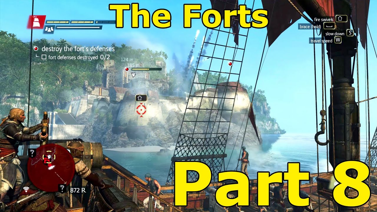Assassin's Creed 4 Black Flag Gameplay Walkthrough Part 8 -The Forts ...