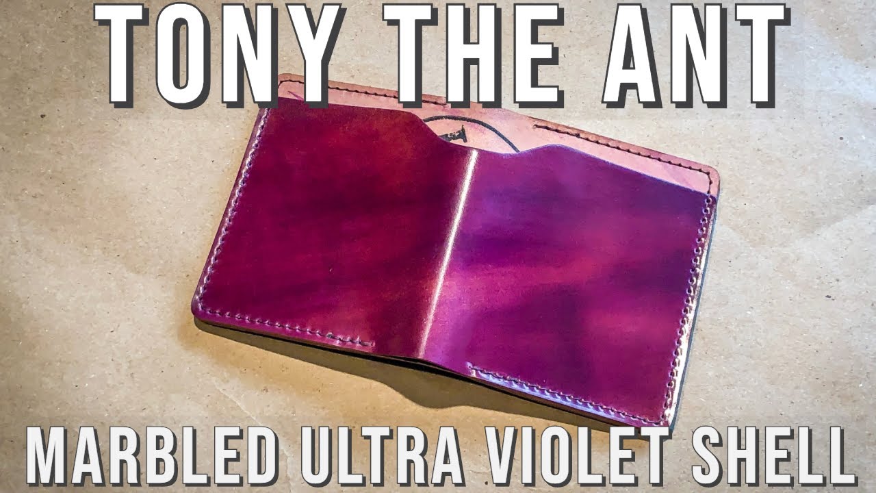 Tony the Ant - Marbled Ultra Violet Shell Cordovan - YouTube