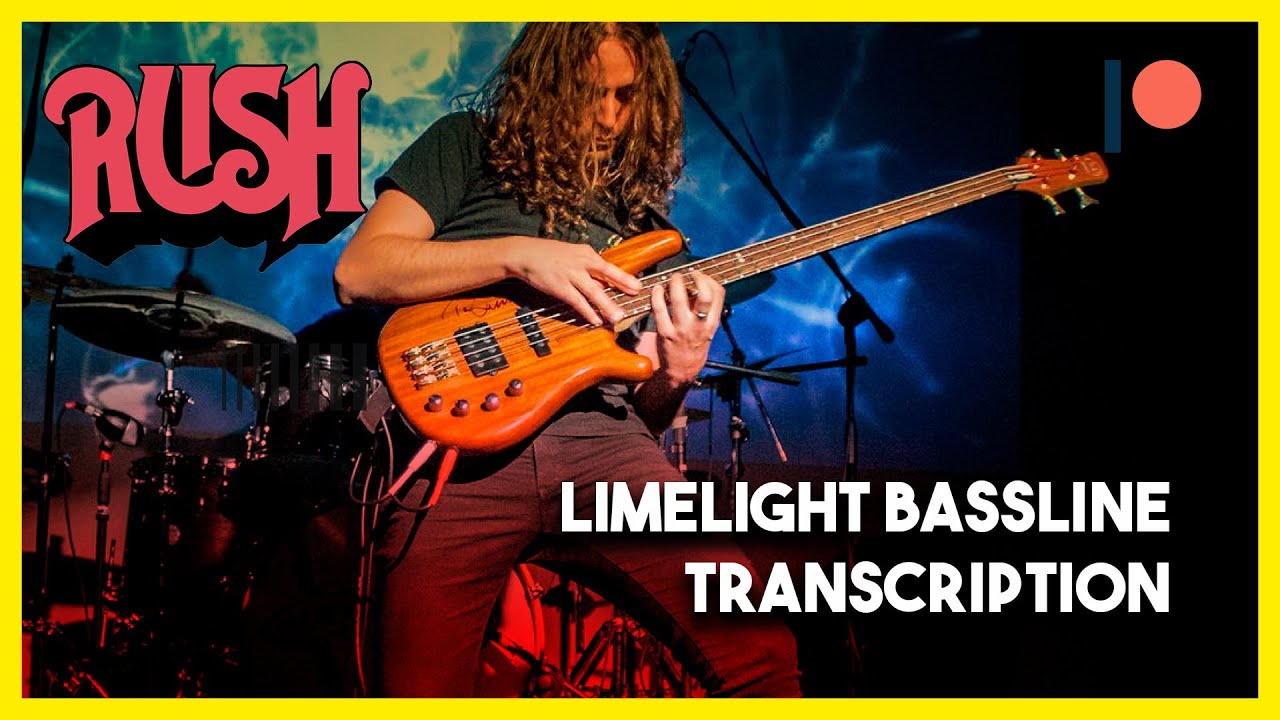 Rush - Limelight Bass Transcription - YouTube
