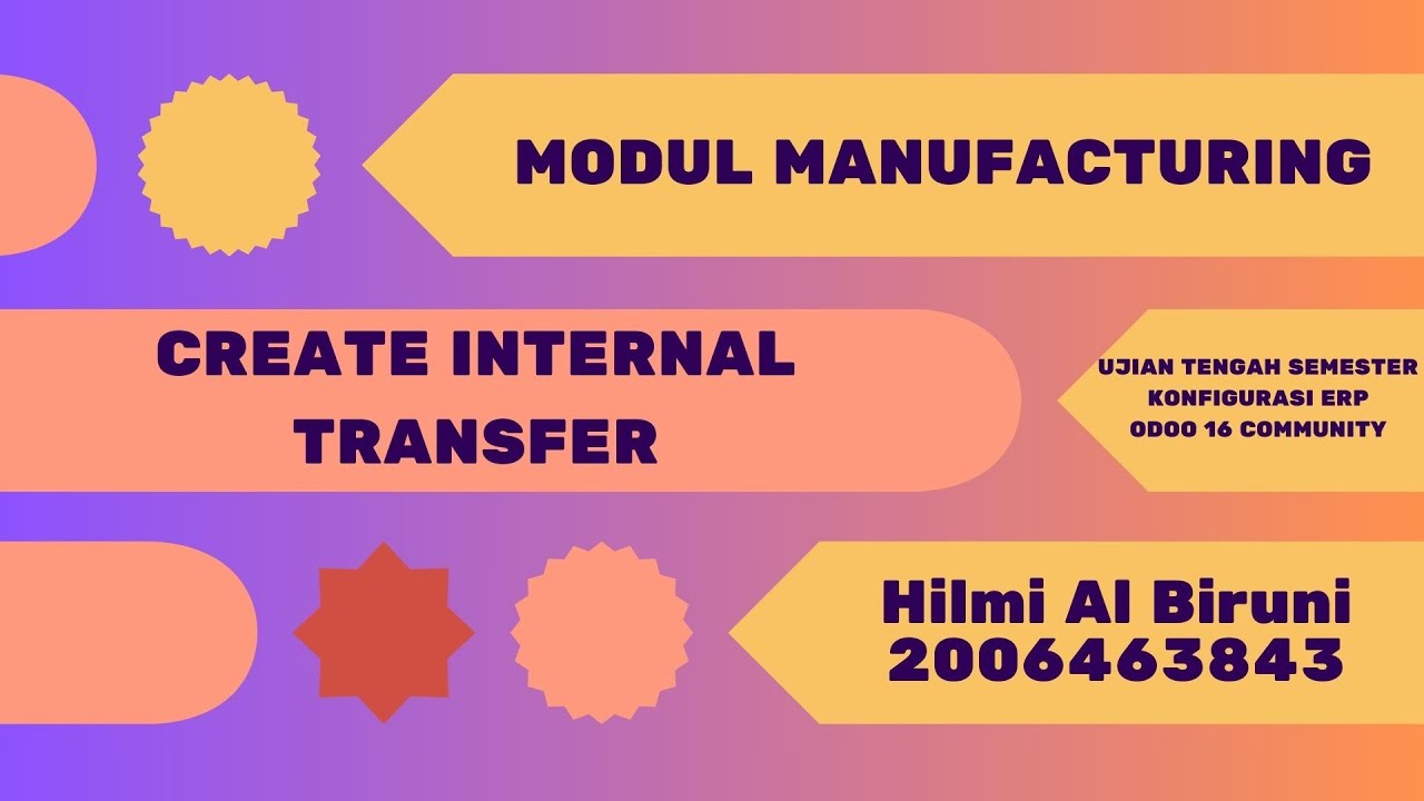 [ODOO 16] TUTORIAL CARA MEMBUAT INTERNAL TRANSFER (Part 5) - YouTube