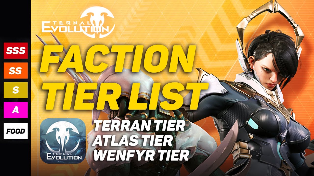 Eternal Evolution: Faction Tier List | Terran | Atlas | Wenfyr (Huawei ...
