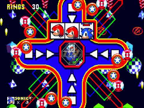 Sonic 3 & Knuckles - Slot Machine bonus stage - YouTube