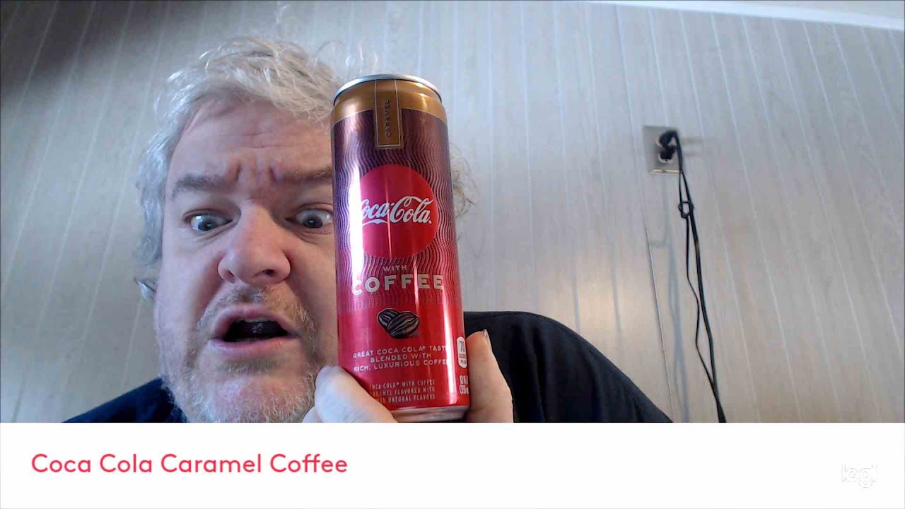 Coca Cola Caramel With Coffee - YouTube