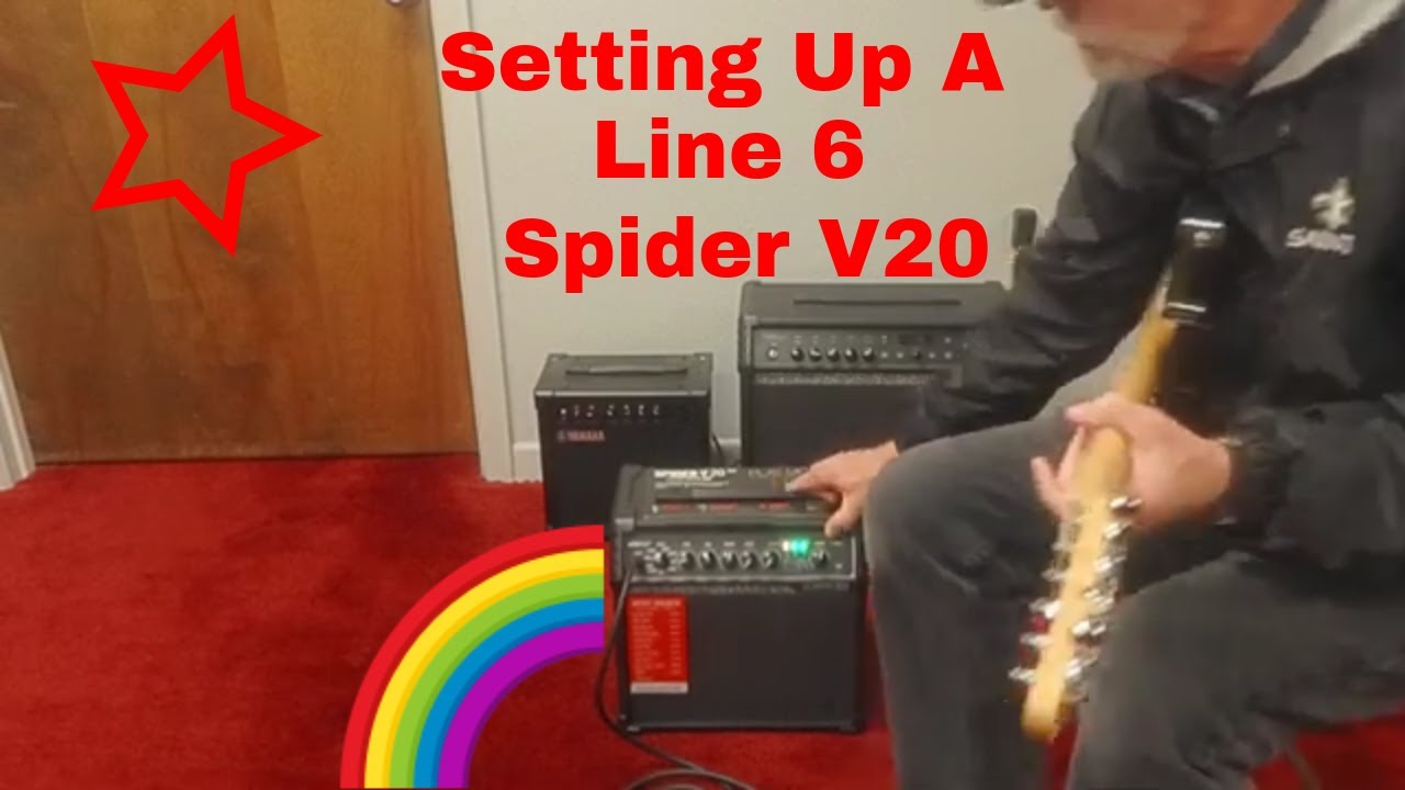 How to Manually Set a Line 6 Spider V20 - YouTube