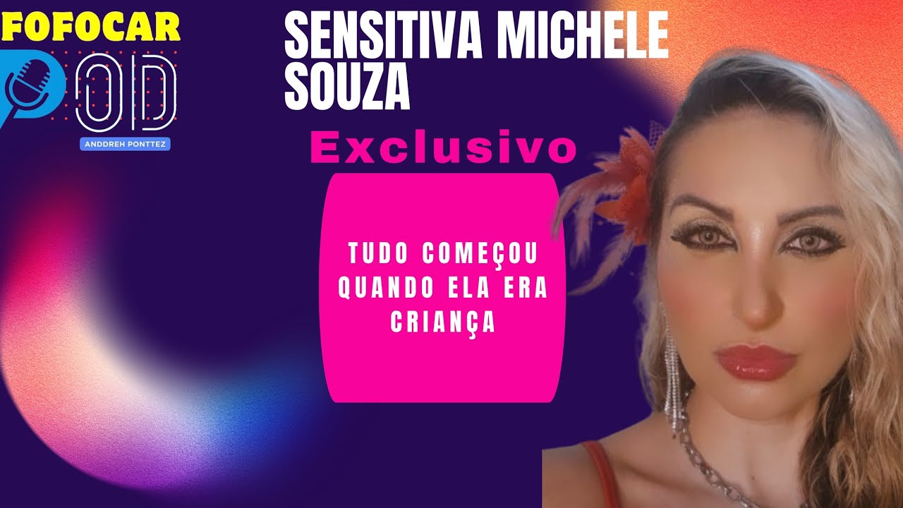 Sensitiva Michele Souza conta como a espiritualidade entrou em sua vida - YouTube