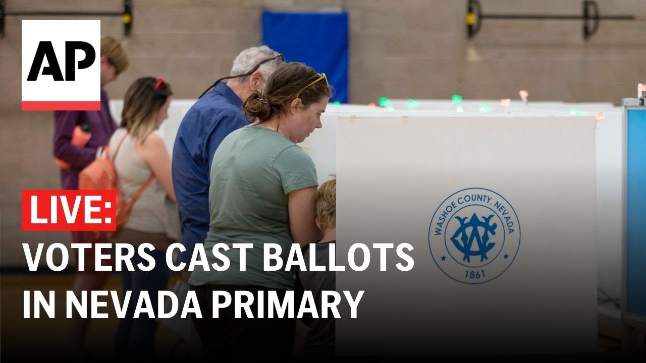 Nevada primary 2024 LIVE: Voters cast ballots in Reno - YouTube