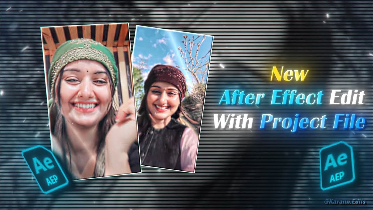 Cute Edit🥰 After Effects Edit || After Effects Project File - YouTube