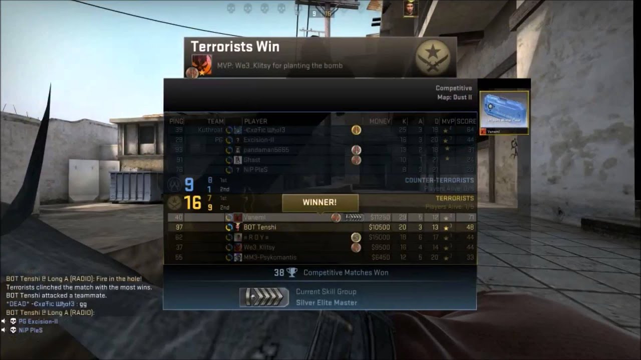 CS:GO Silver Elite Master Reaction - YouTube