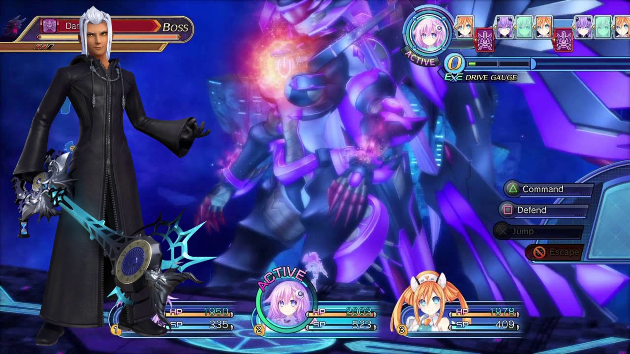 Neptunia/Kingdom Hearts Mix: Encounter of the Dark Impetus - YouTube