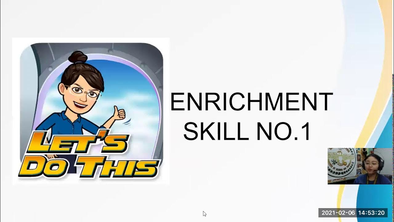 READING AND WRITING SKILLS MODULE 1 - YouTube