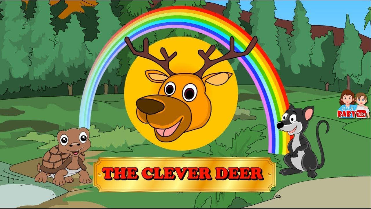 The Clever Deer Short Story for Children | Best Stories for Kids ...