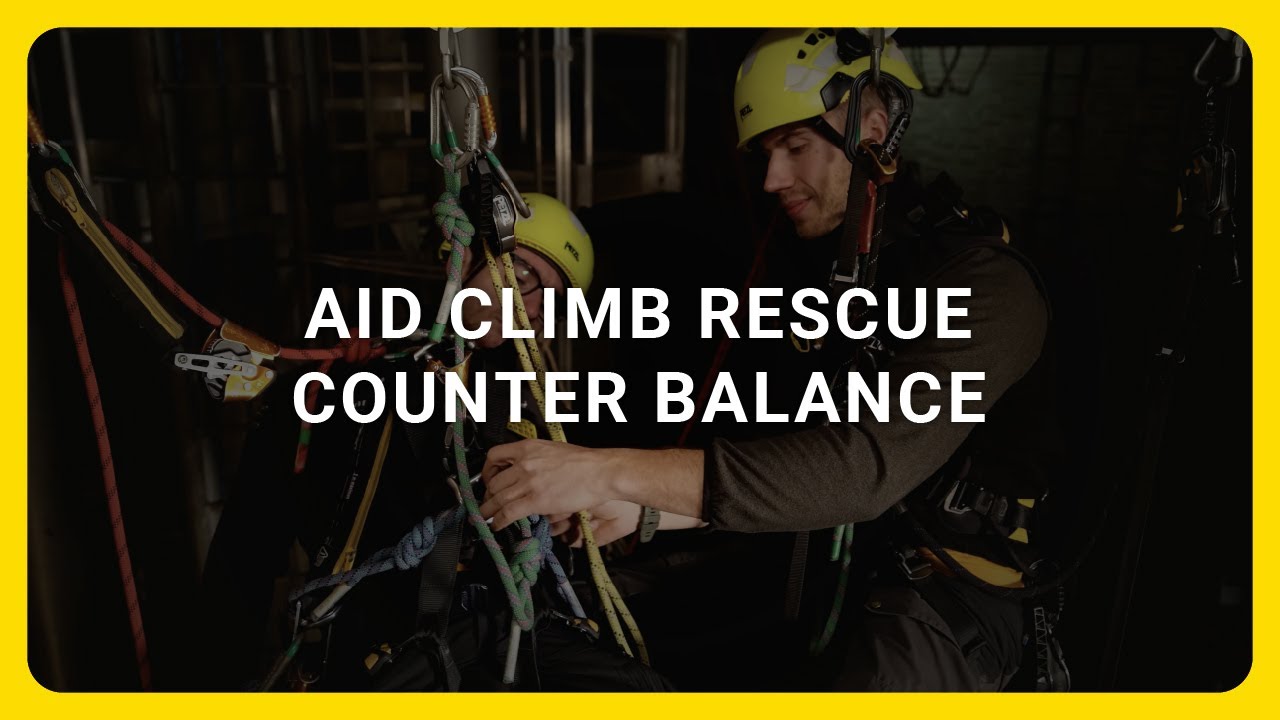 Aid climb rescue counter balance - Rope Access [Instructievideo] - YouTube