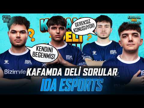@idaesports  İLE KAFAMDA DELİ SORULAR | #PUBGMOBILE