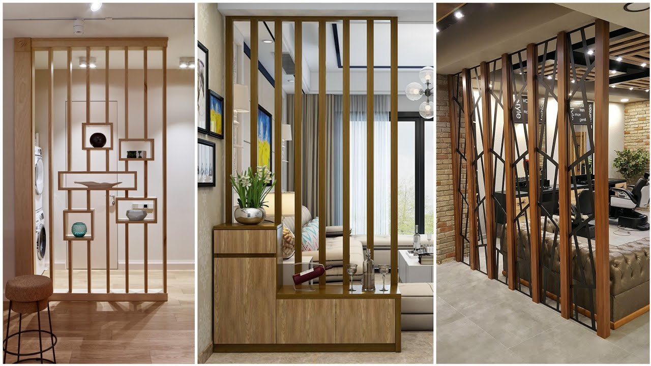 Stylish living room divider design ideas 2024, living room partition ...
