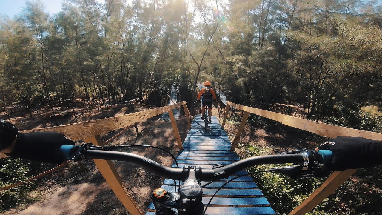 Virginia Key MTB Trails : Another One Bites the Dusts - YouTube