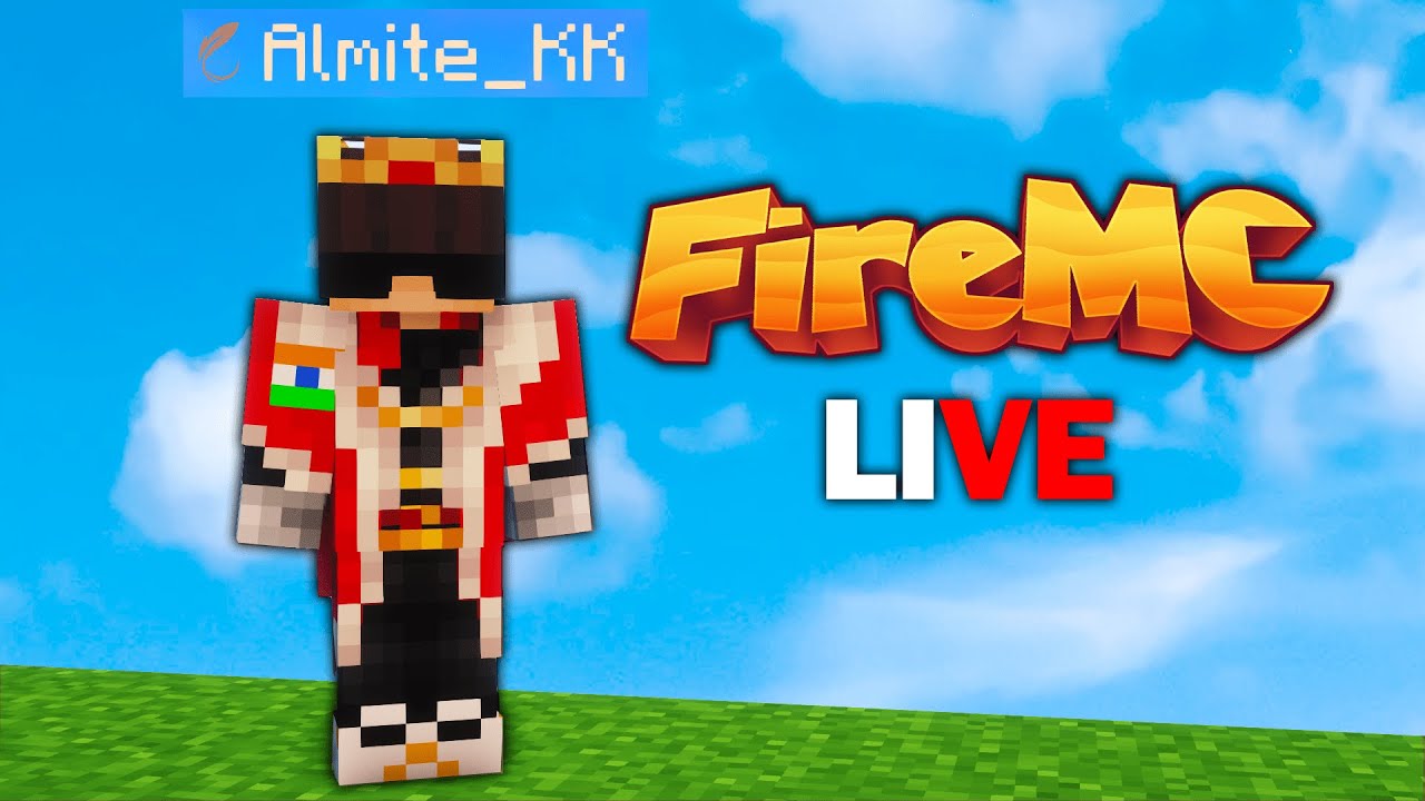 MINECRAFT FIRE MC LIVE | ROAD TO 3K SUBSCRIBERS - YouTube