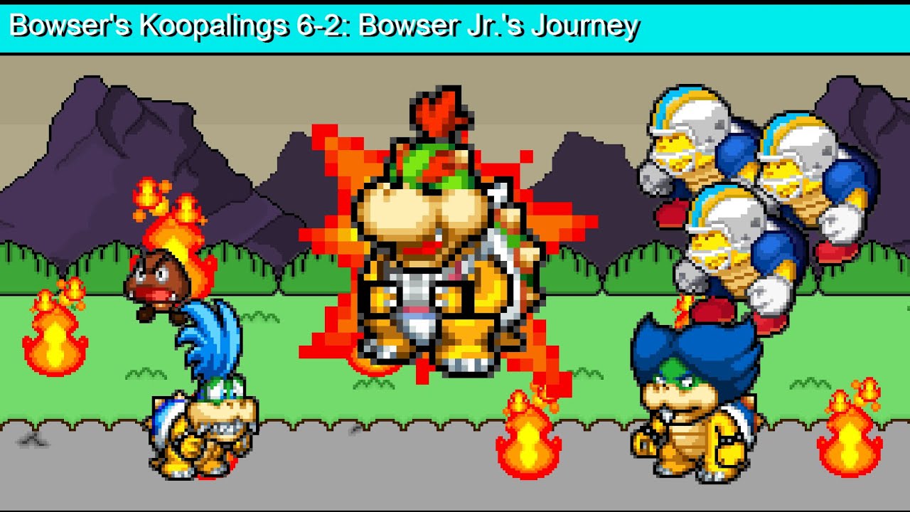 Bowser Jr And The Koopalings