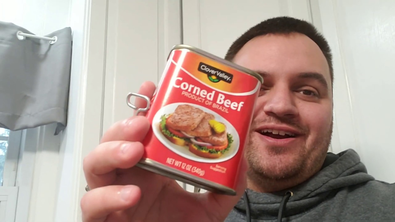 Gross or Not? Clover Valler Canned Corned Beef - YouTube