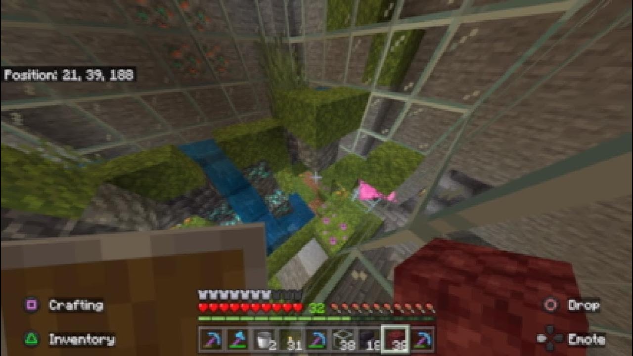 Lush cave build… - YouTube