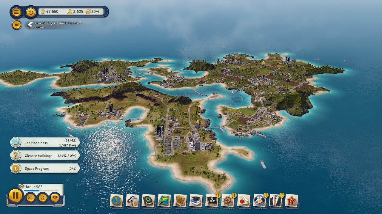 Tropico 6 - Full game- 3/31 - Random huge map sandbox - Modern times ...