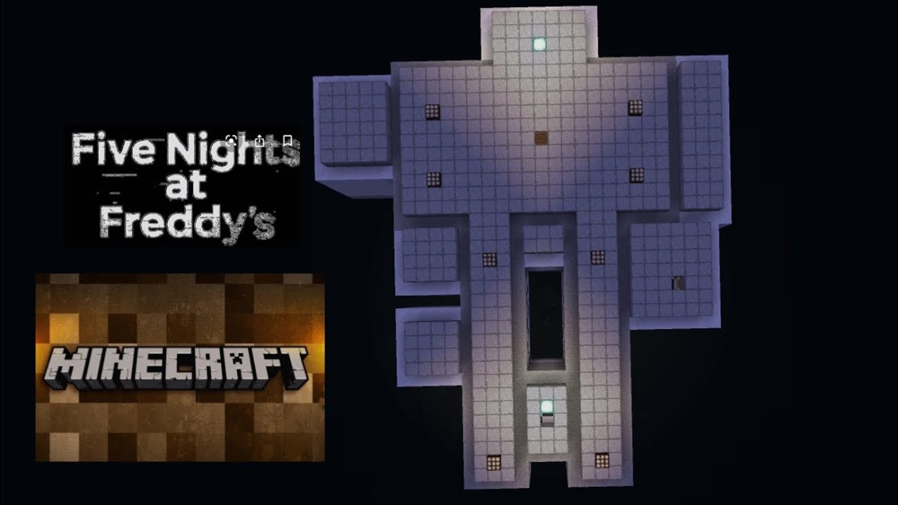 Minecraft FNaF Build | Minecraft Bedrock - YouTube