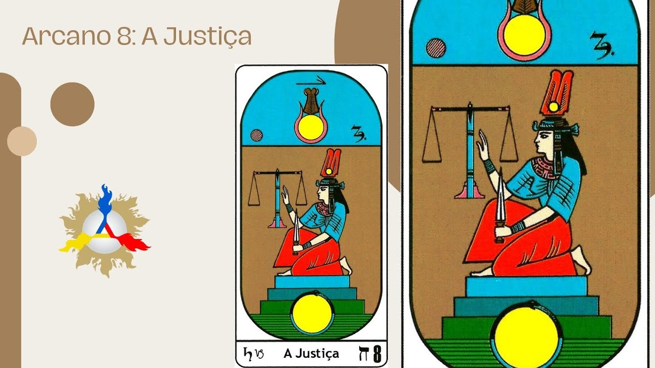 Os 22 Arcanos Maiores do Tarot - Arcano 8: A Justiça - YouTube