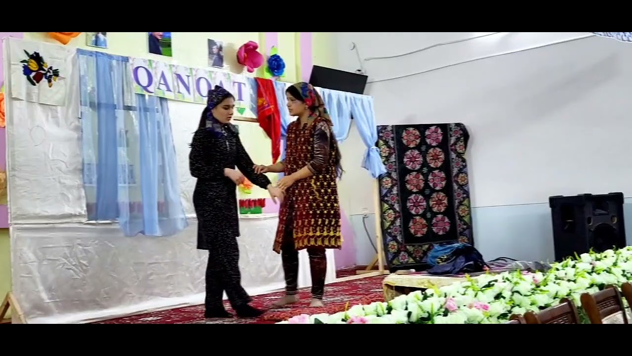 Uchquduq 20-maktab. Teatr tomoshasi. Òtkir Hoshimov. Qanoat. 3-qism ...