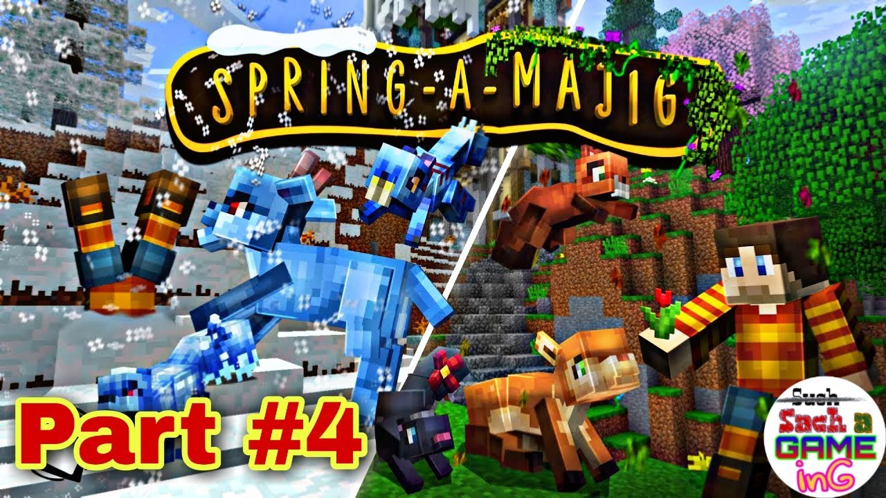 Minecraft Pe | SPRING-A-MAJIG | PART 4 - YouTube