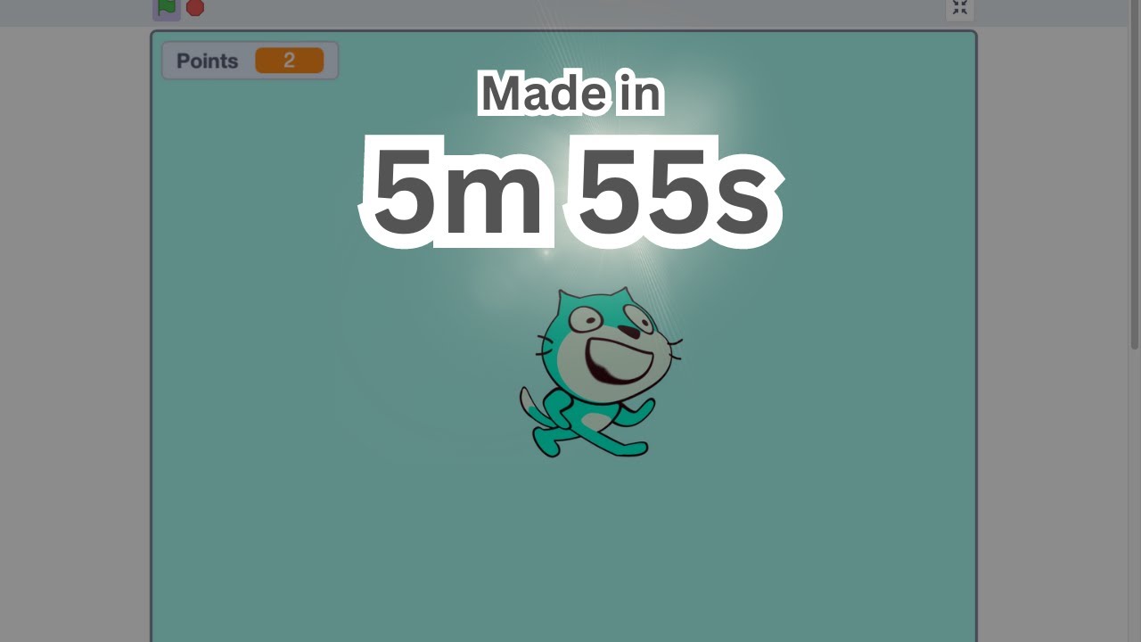 Making a game in 5m and 55s - YouTube