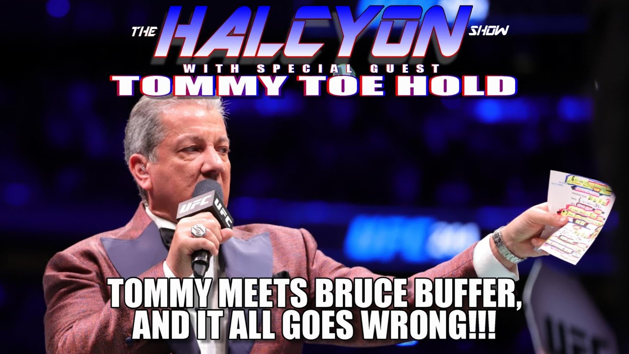 Tommy Toe Hold tells a hilarious story about when he met Bruce Buffer ...