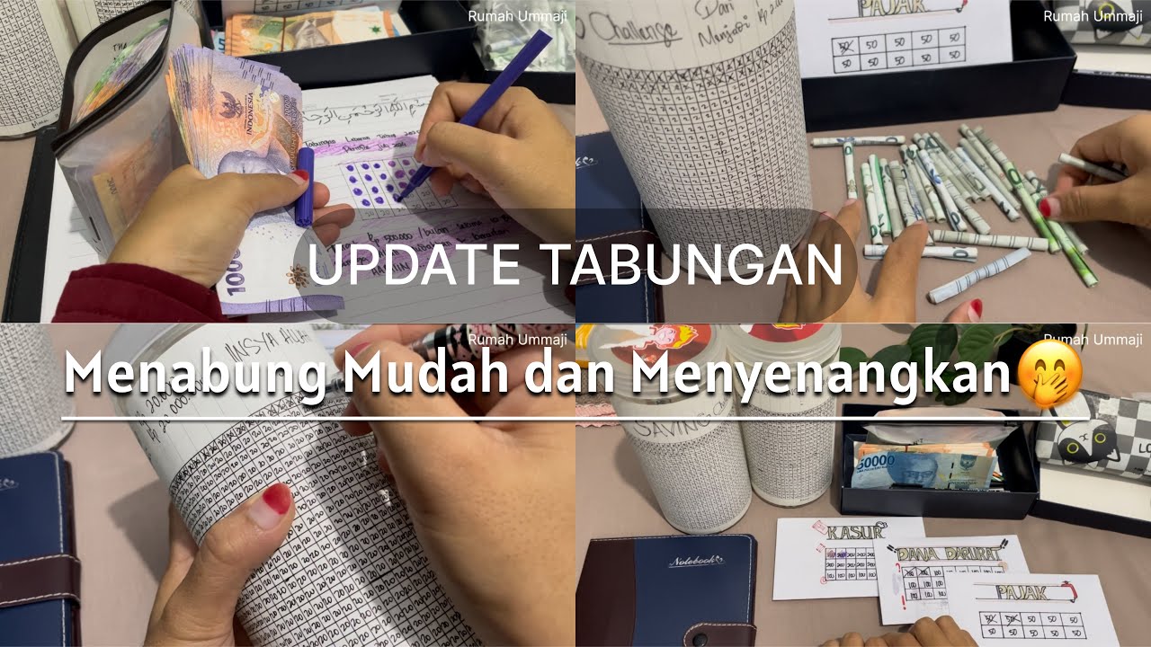 UPDATE TABUNGAN || Menabung Mudah Dan Menyenangkan, Bikin Candu - YouTube