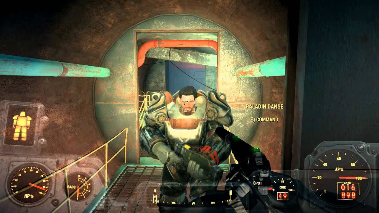 Fallout 4 // Paladin Danse Is a Great Dancer - YouTube