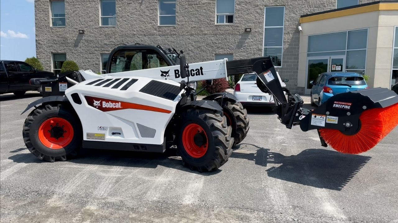 Bobcat® V519 Telehandler | McDowell Equipment - YouTube