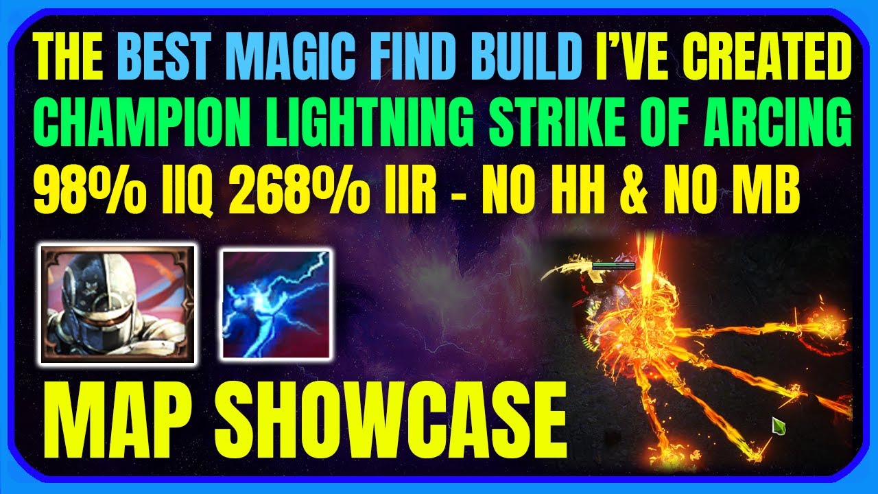 [POE 3.23] Lightning Strike of Arcing Magic Find - 98IIQ+ 268IIR+ ~30 ...