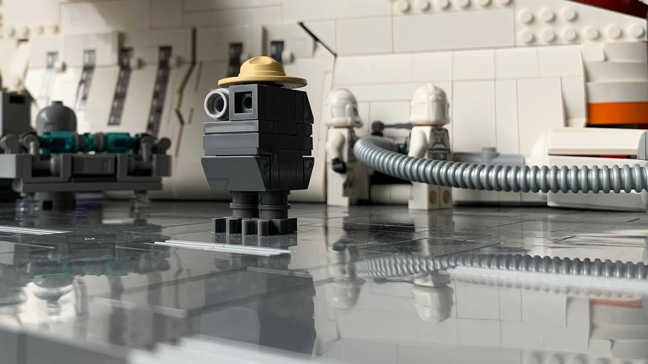 Gonk droid Tutorial MOC Star Wars Clone Wars - YouTube