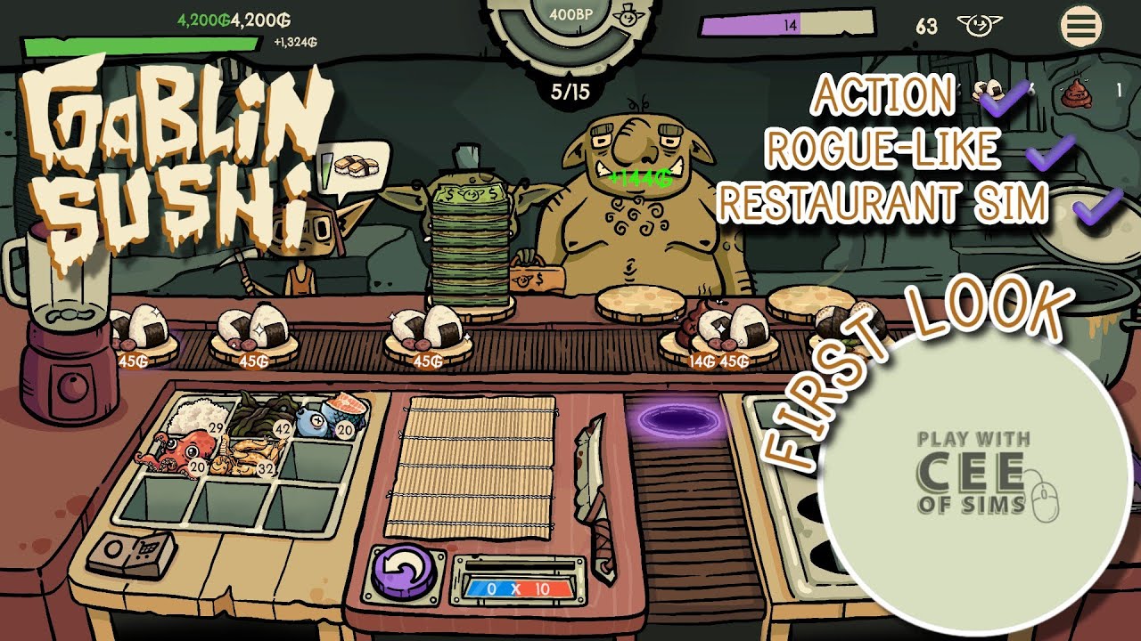 FIRST LOOK: Goblin Sushi Demo | We're A Sushi Chef That Serves...Poop ...