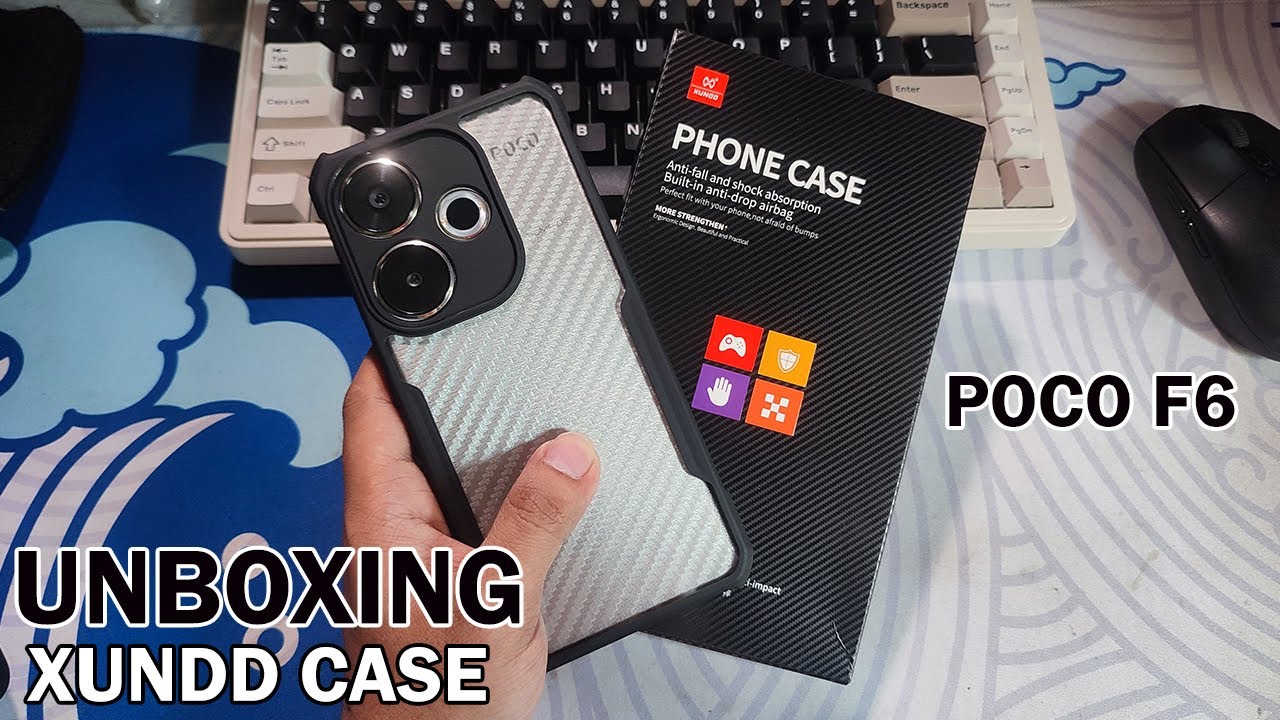 UNBOXING XUNDD CASE POCO F6 - CASING XUNDD POCO F6/REDMI TURBO 3 ...