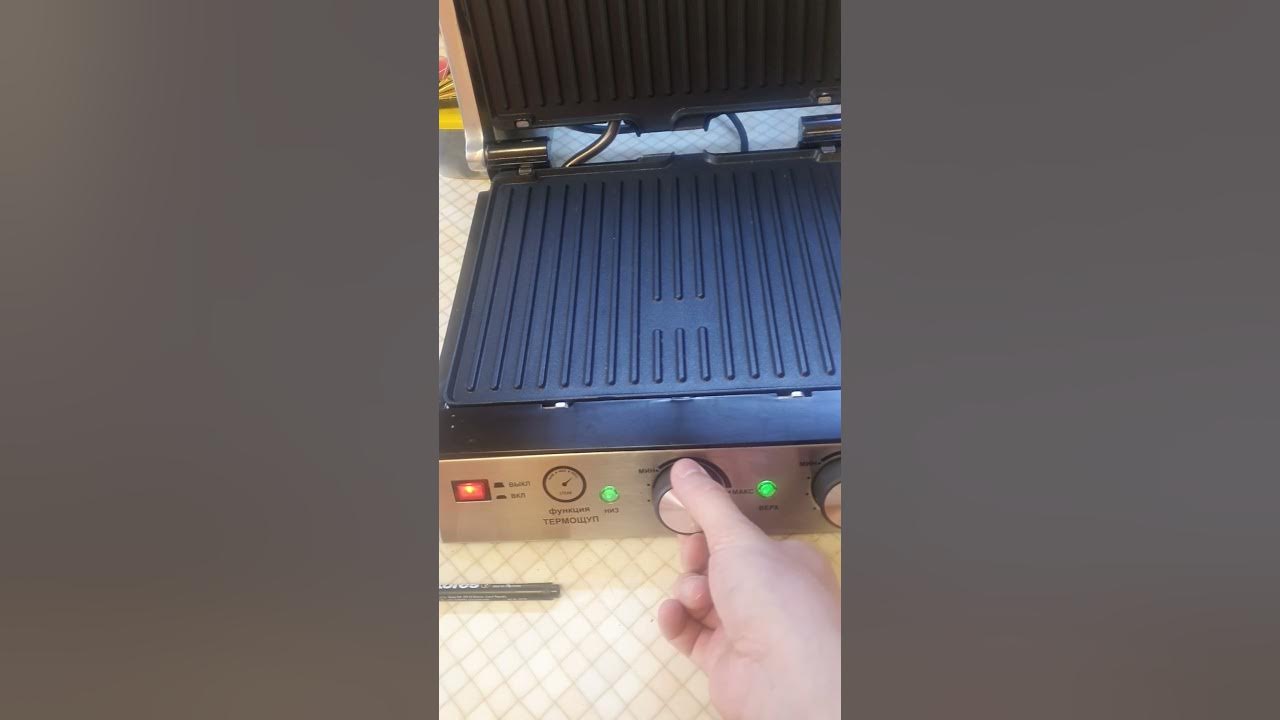 Электрогриль GFGril GF-165 90 - YouTube