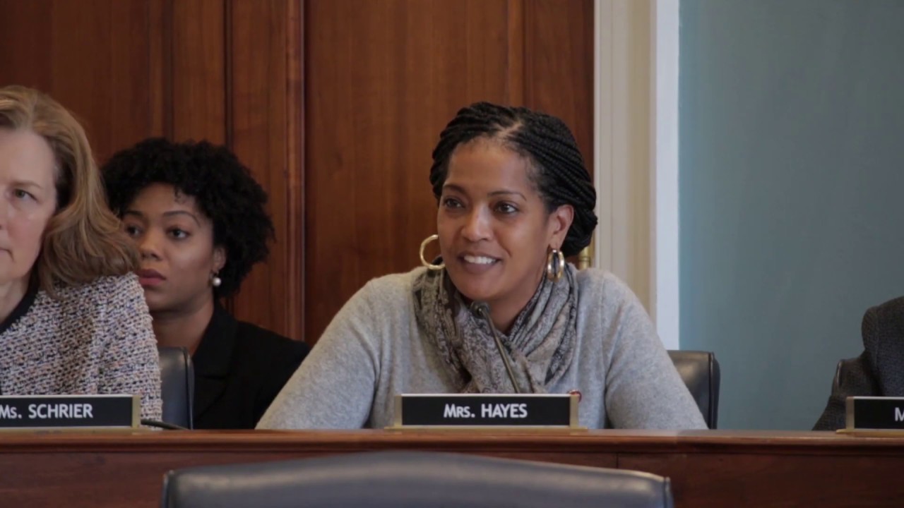 Rep. Hayes Questions USDA Official on Department Outreach Efforts - YouTube
